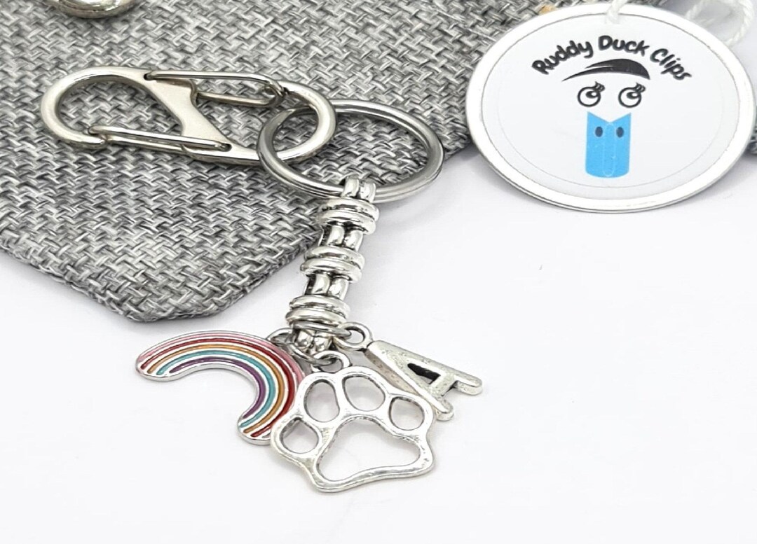 Rainbow Bridge Keyring Pet Memorial Gift Pet Loss Gift Keychain ...
