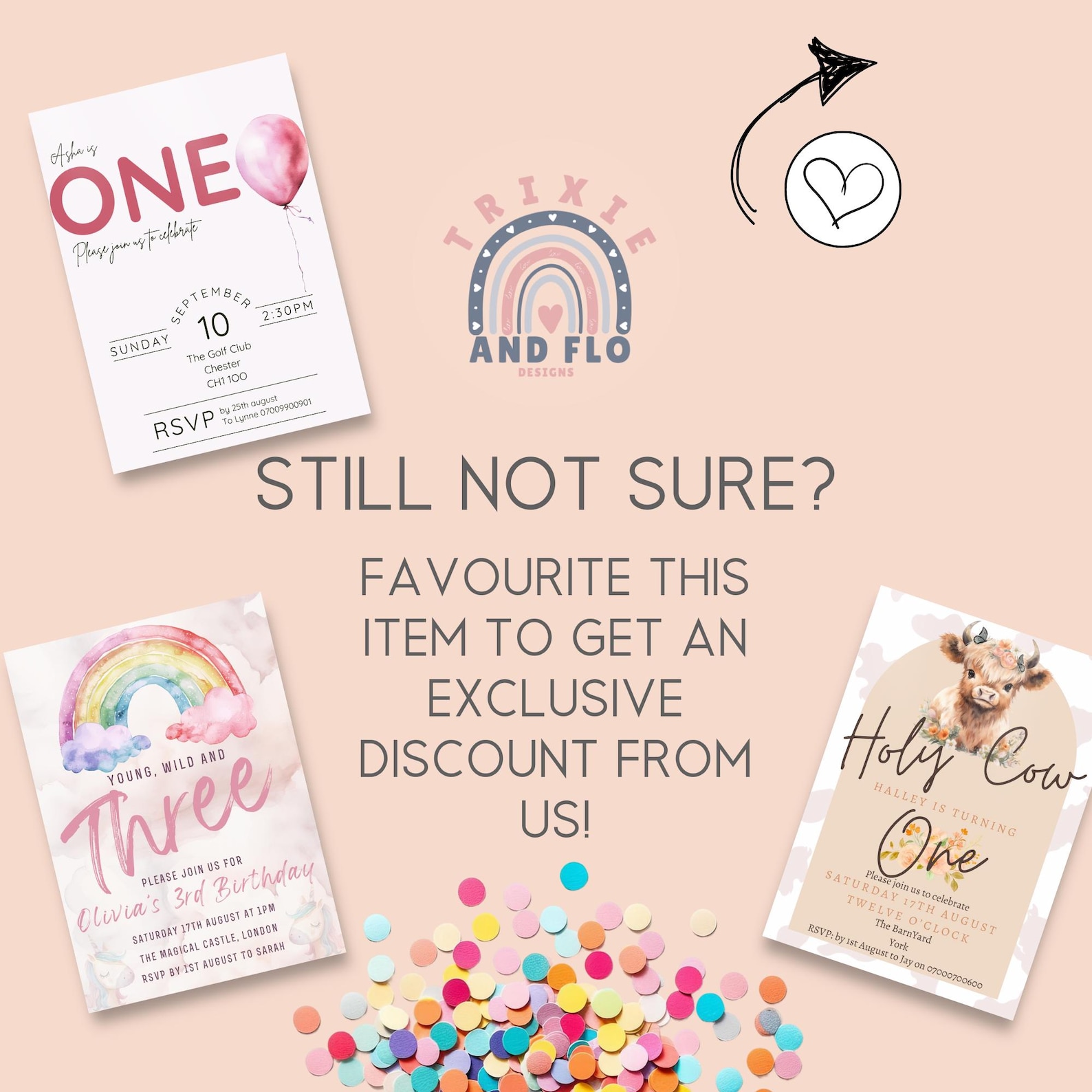 Young Wild and Three Birthday Milestone Board: Rainbow Unicorn ...