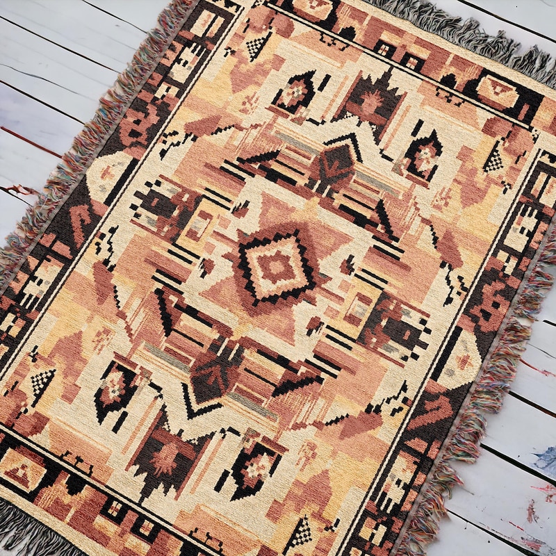 Native American Rug - Etsy