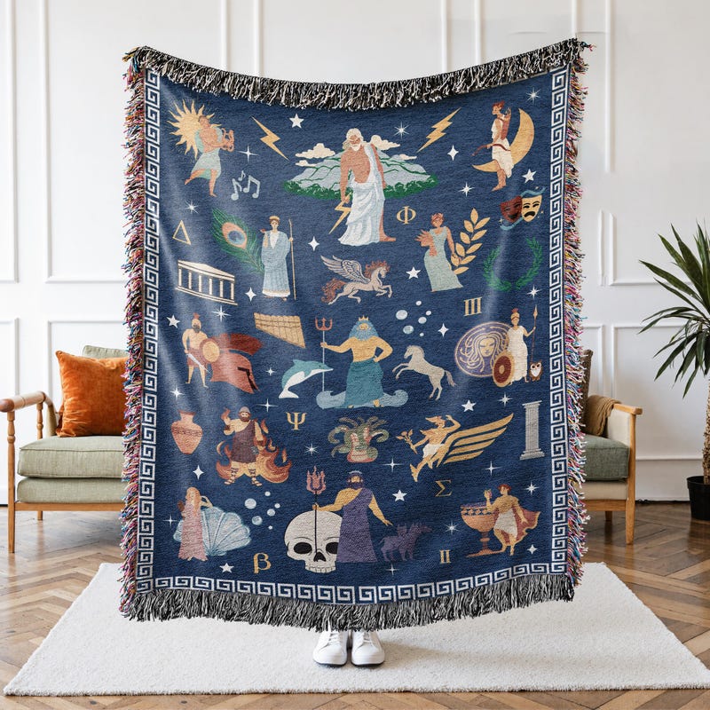 Greek God Wall Tapestry - Etsy