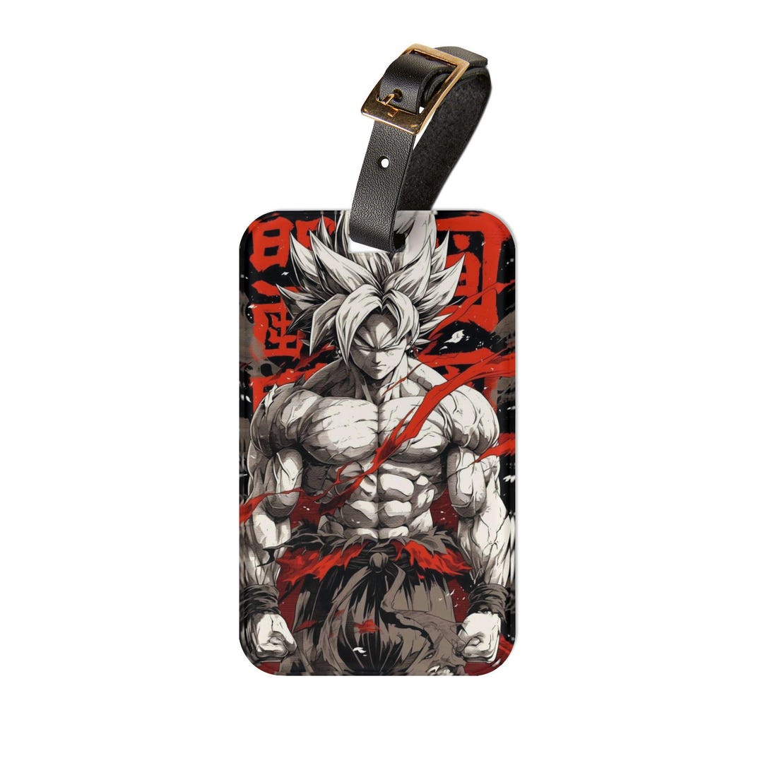 Dragon Ball Z Luggage Tag, Goku Baggage Identifier - Etsy