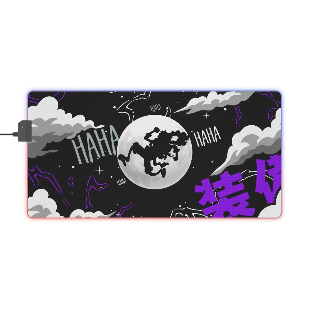 Gear 5 Luffy LED Gaming Mouse Pad - Etsy