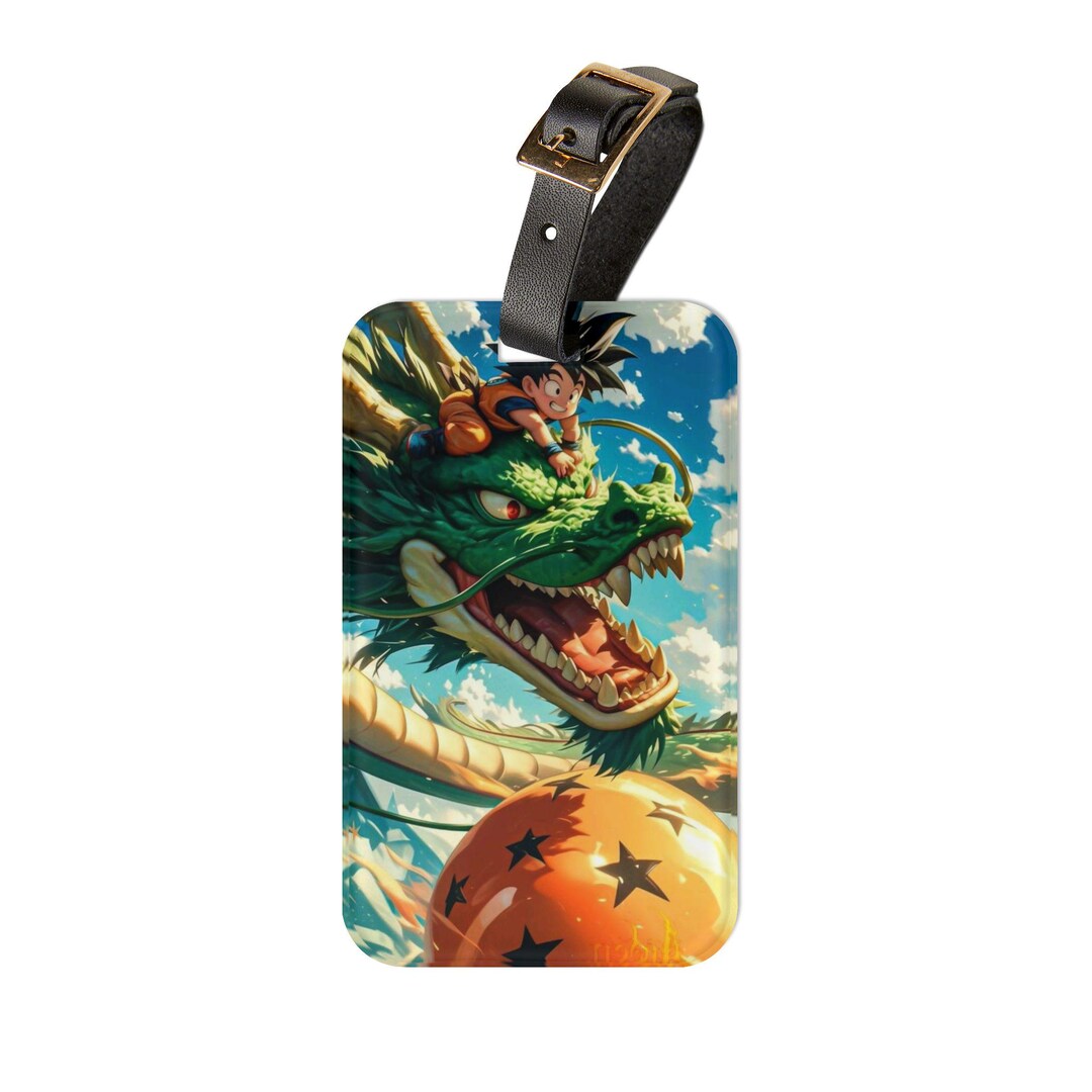 Dragon Ball Z Luggage Tag, Goku Baggage Identifier, Anime Travel ...