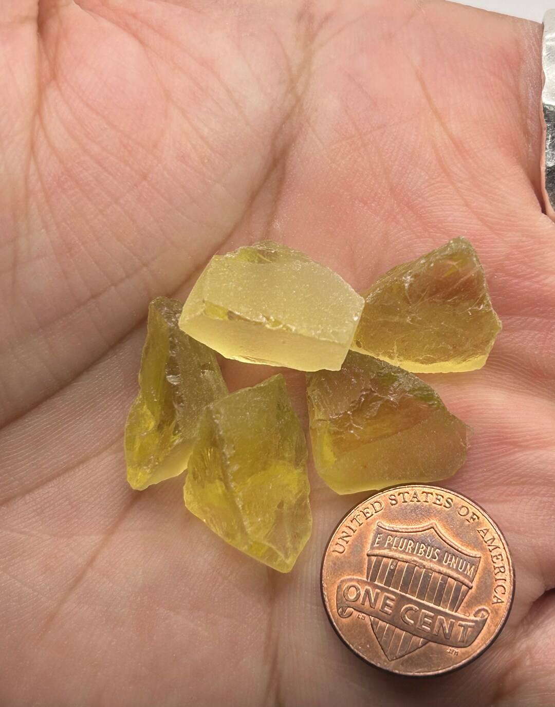 Rough Lemon Quartz Crystal - Premium Quality Raw Gemstone Material for ...