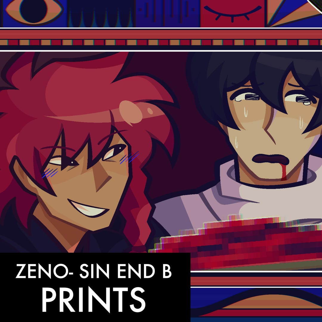 ZENO Remake Rpghorror Sin End B Glossy Print - Etsy