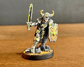 Painted Knight Miniature - Etsy