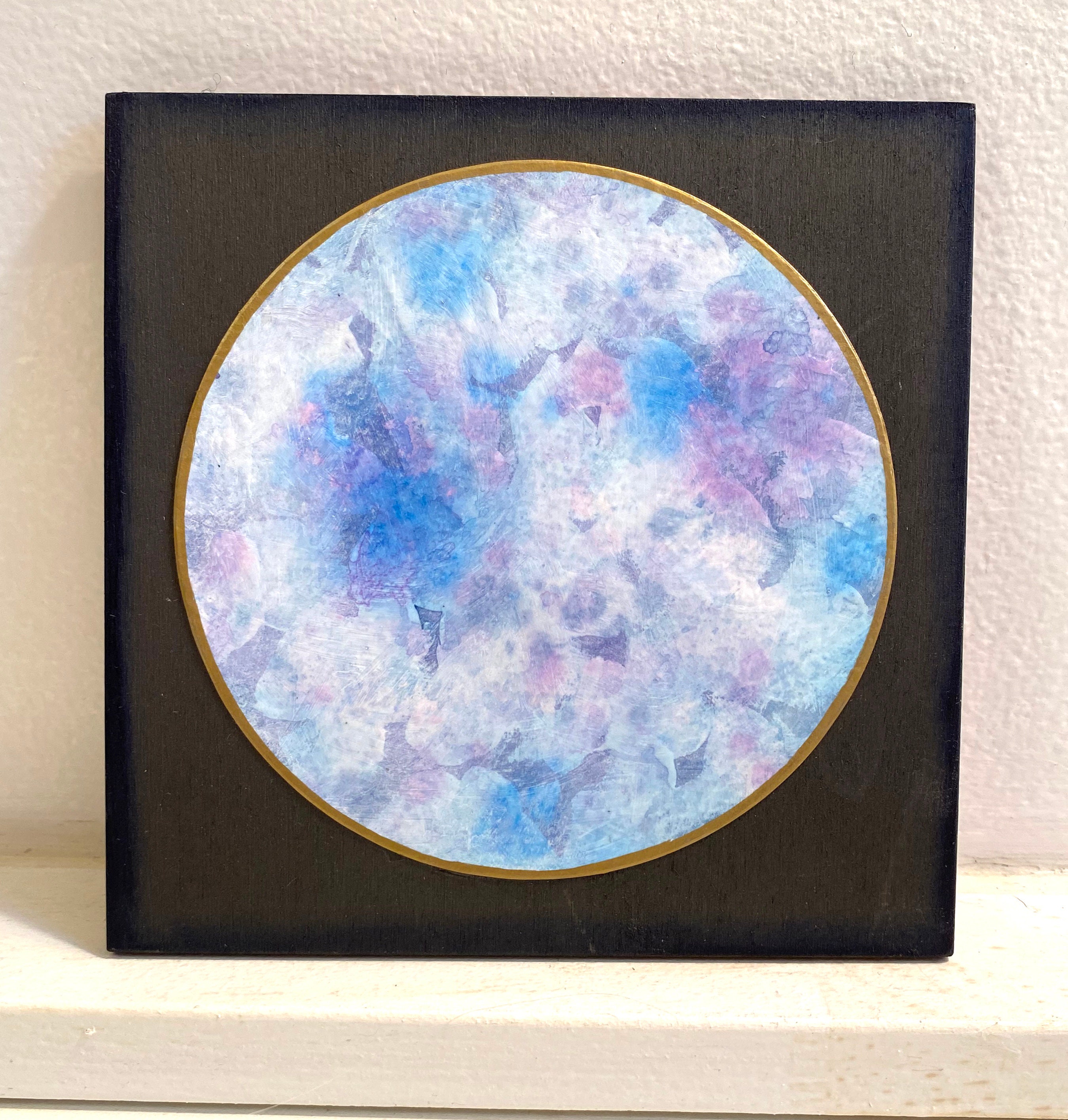 Moon Phase Painting set of 3 art kit | Etsy