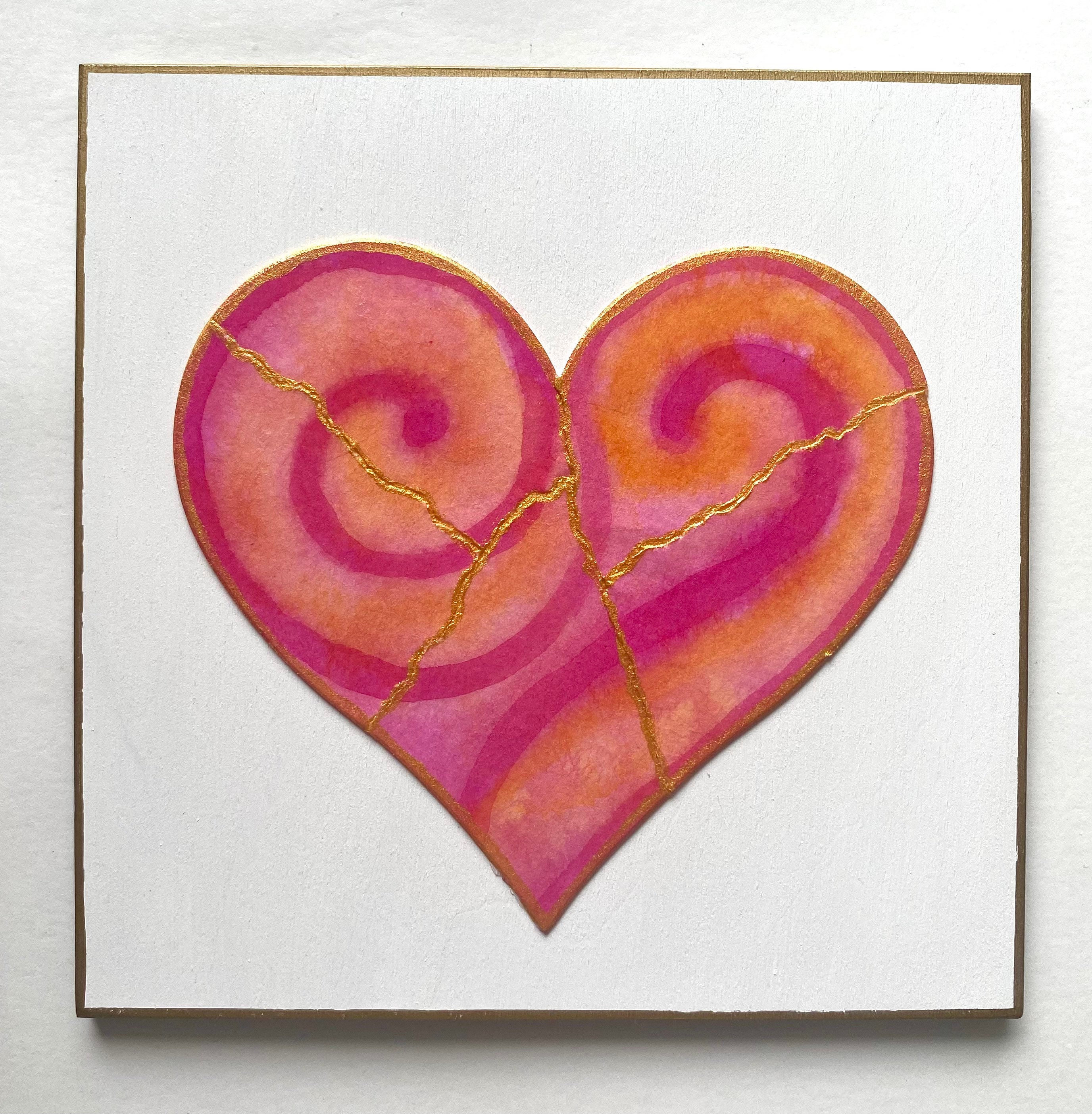 Mended Heart Drawing