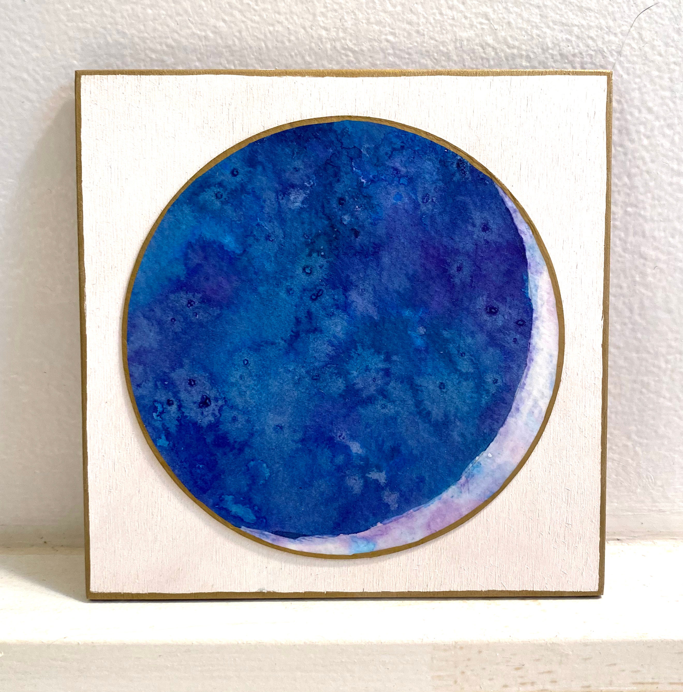 Moon Phase Painting set of 3 art kit | Etsy