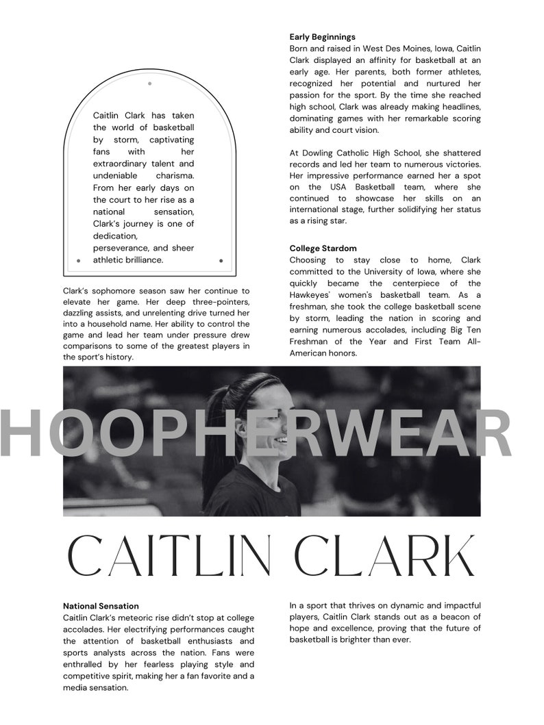 Caitlin Clark: Rise to Fame Iconic Magazine Cover Print Poster - Etsy