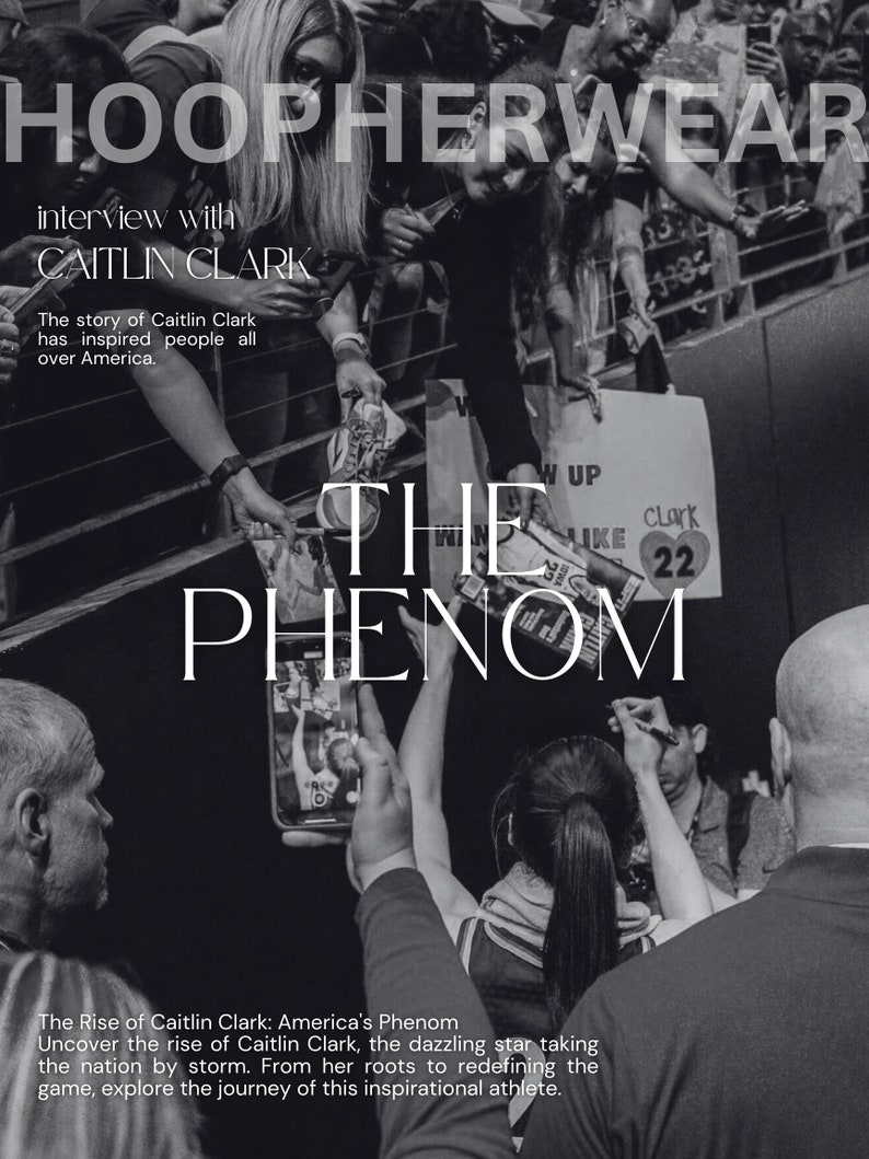 Caitlin Clark: Rise to Fame Iconic Magazine Cover Print Poster - Etsy