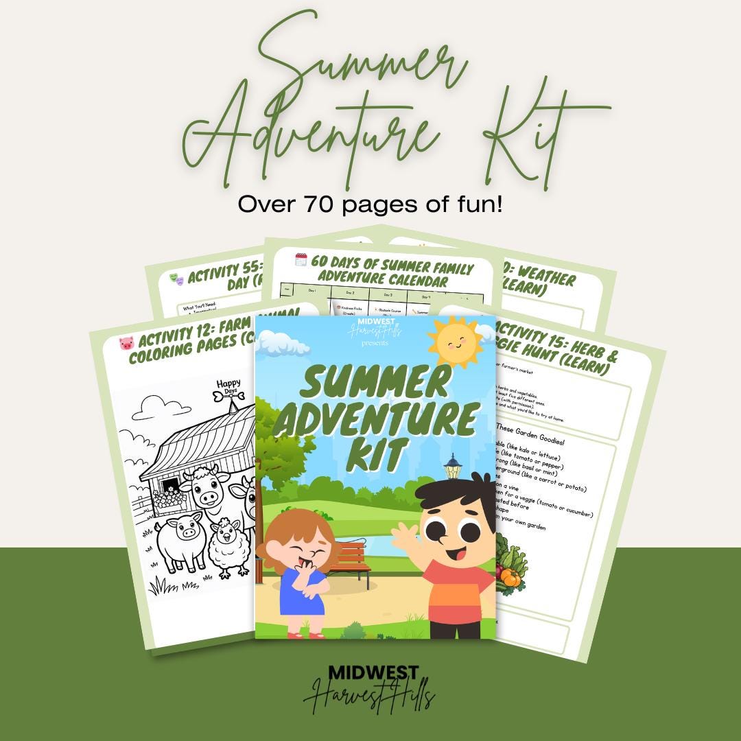 Summer Adventure Kit Printable | Digital Download Kids Summer ...
