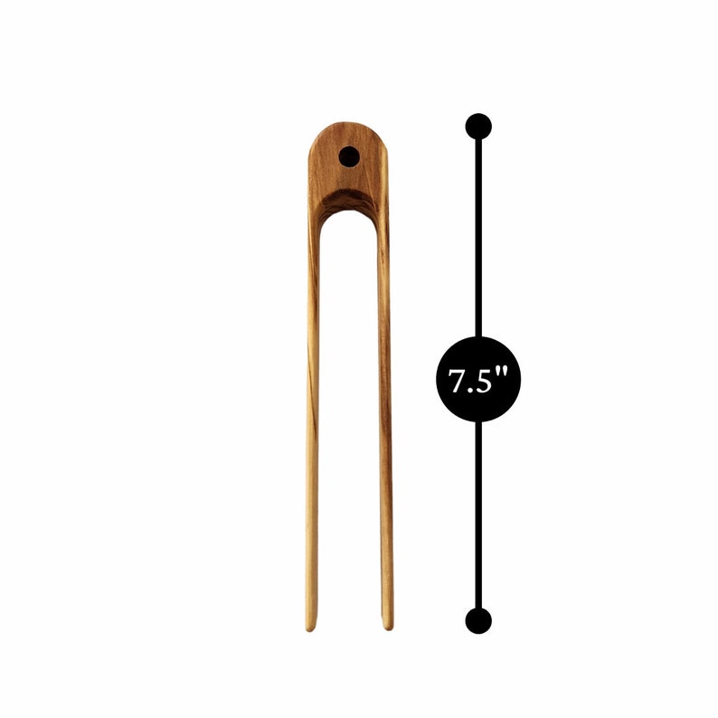 Toast Tongs Olive Wood, Handmade Kitchen Utensil, Natural Wooden Bread ...