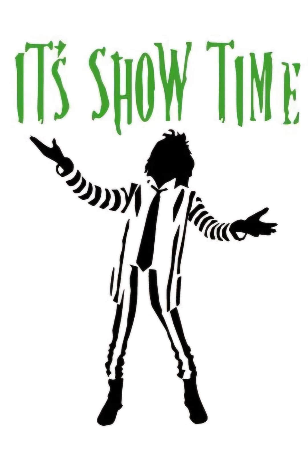 Beetlejuice "it's Showtime" Design for Stickers/decals/etc - Etsy