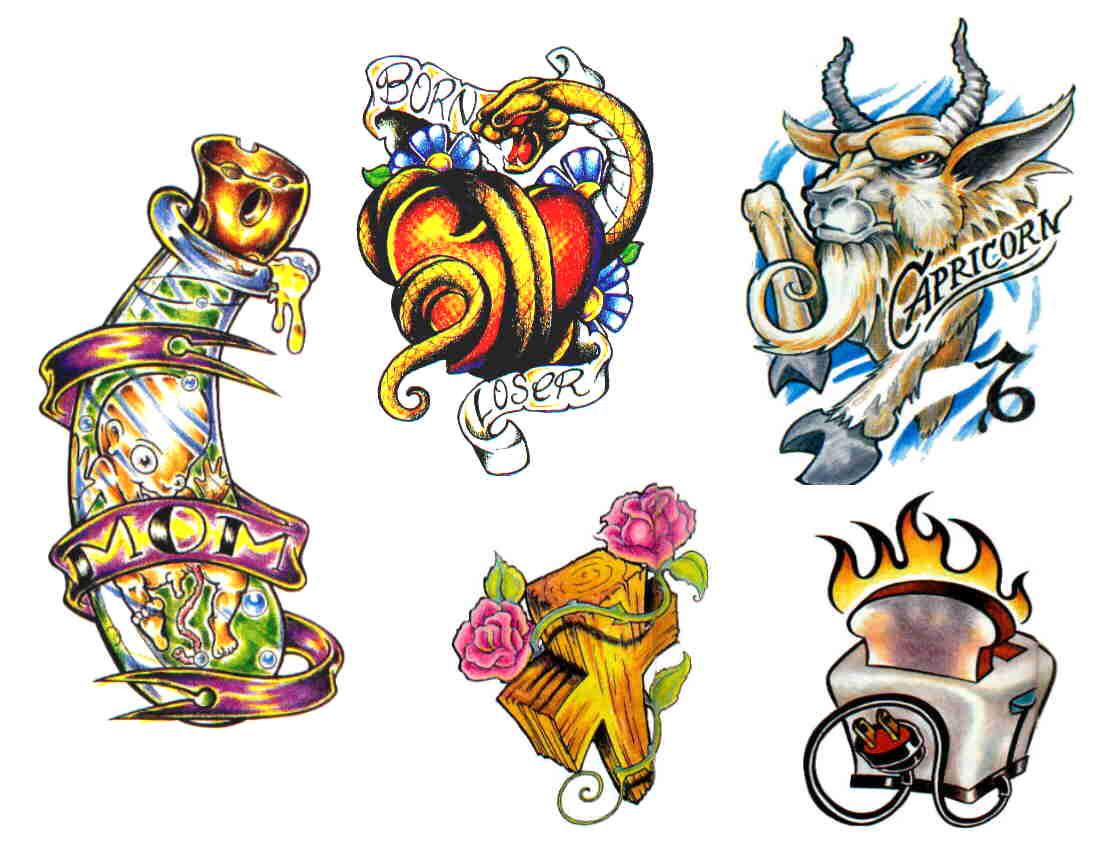 Tattoo Flash Sheet Neo-traditional - Etsy
