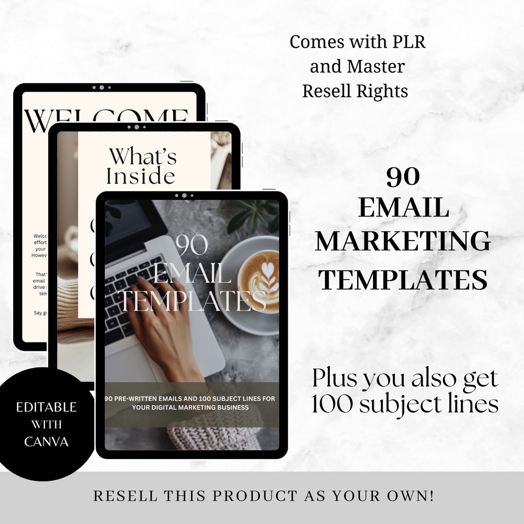 90 Done for You Email Templates With MRR - Email Marketing MRR ...