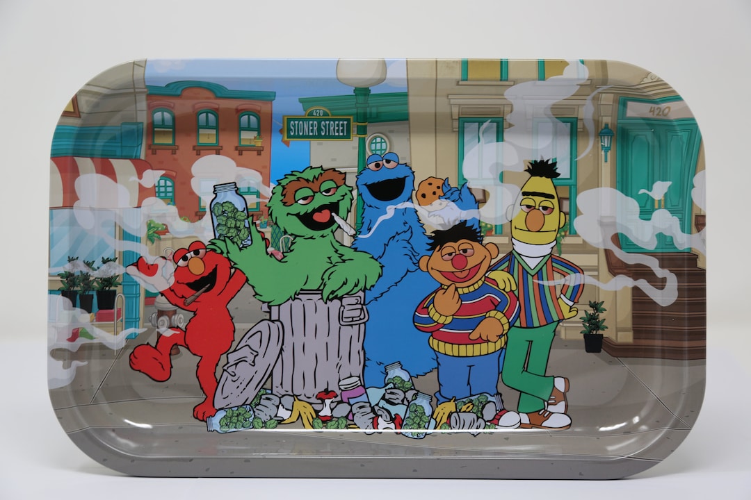 Cartoon Rolling Tray - Etsy