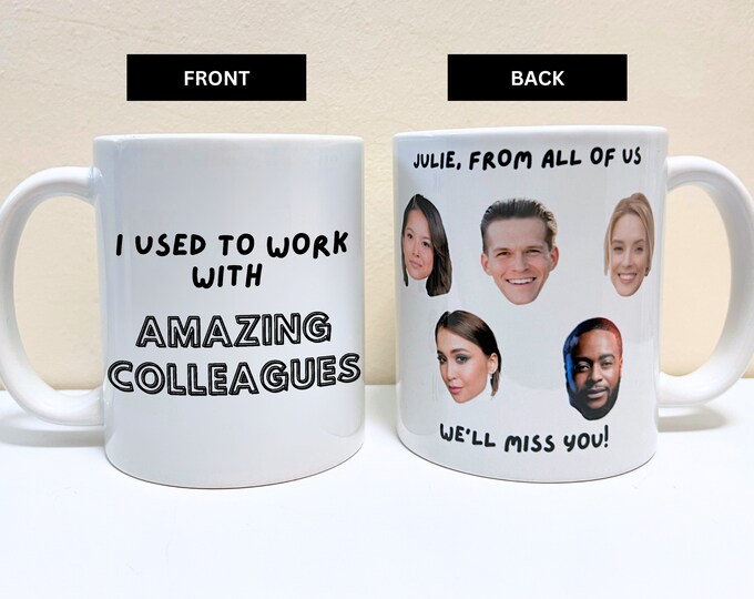 Colleague Leaving Gift Mug, I Used to Work With Amazing Colleagues ...