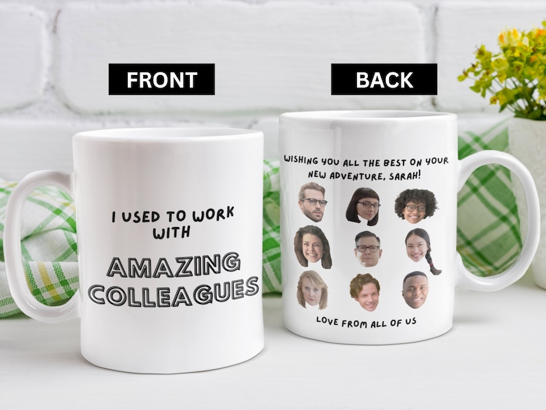 Colleague Leaving Gift Mug, I Used to Work With Amazing Colleagues ...