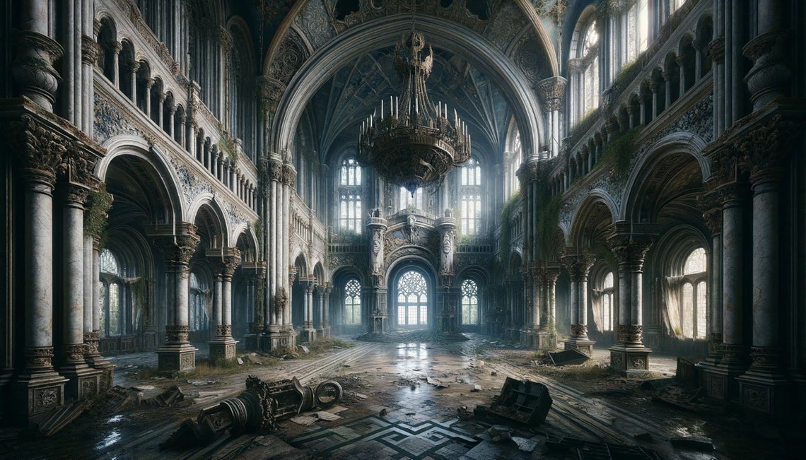 Dnd 150 Dilapidated Town Fantasy Backdrop Images, DM, Dungeons and ...