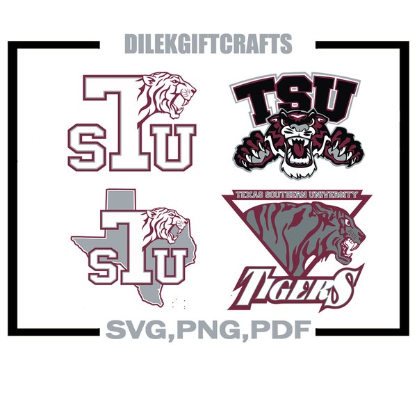 Texas Southern Svg - Etsy