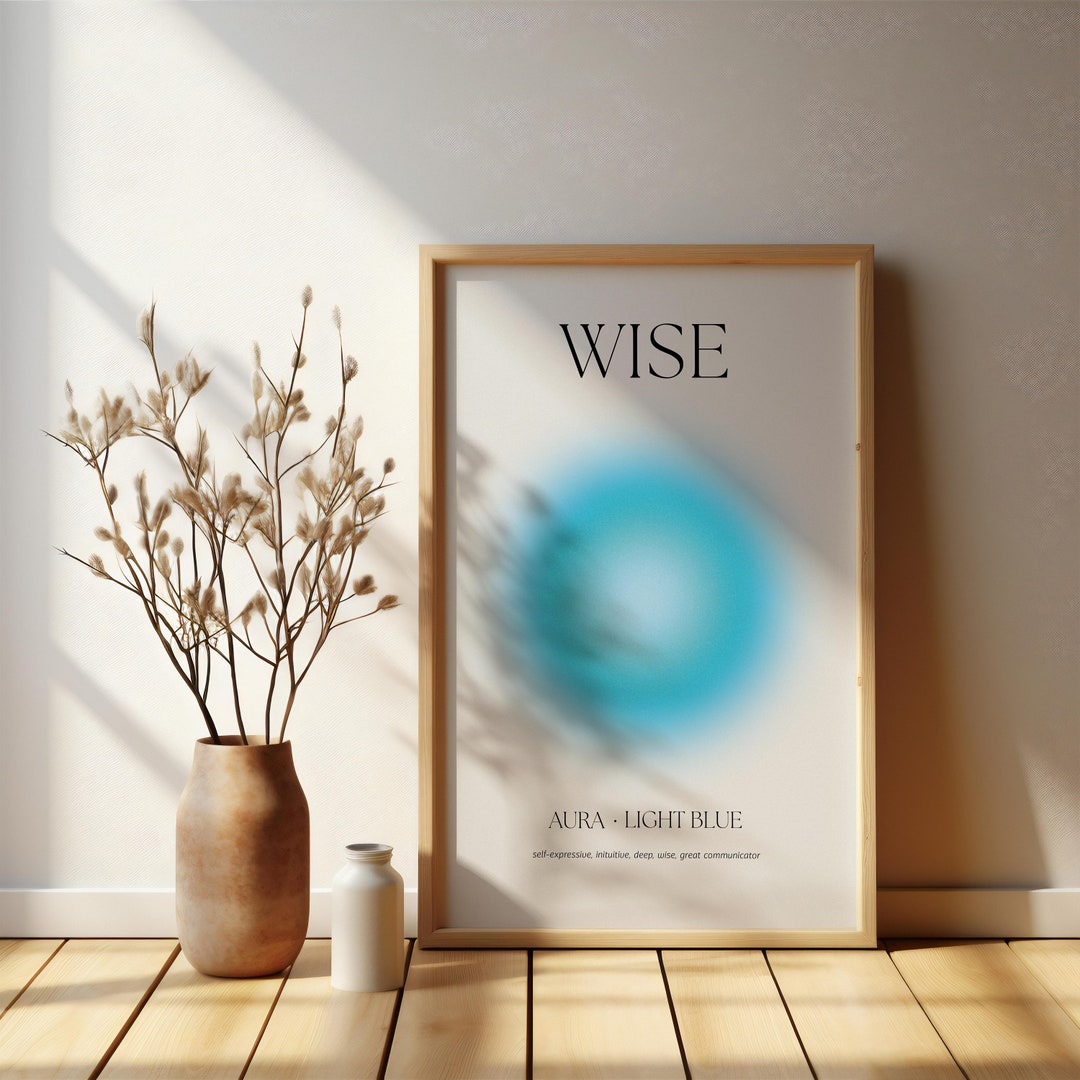Aura Art Print, Spiritual Poster, Spiritual Wall Art, Chakra Images ...