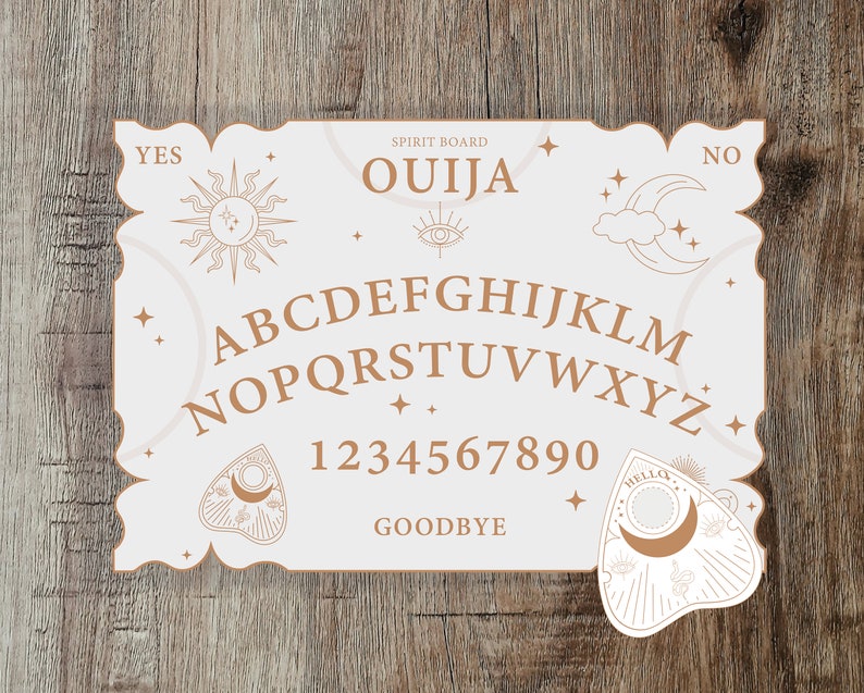 Ouija Board - Spirit Board Session - Etsy