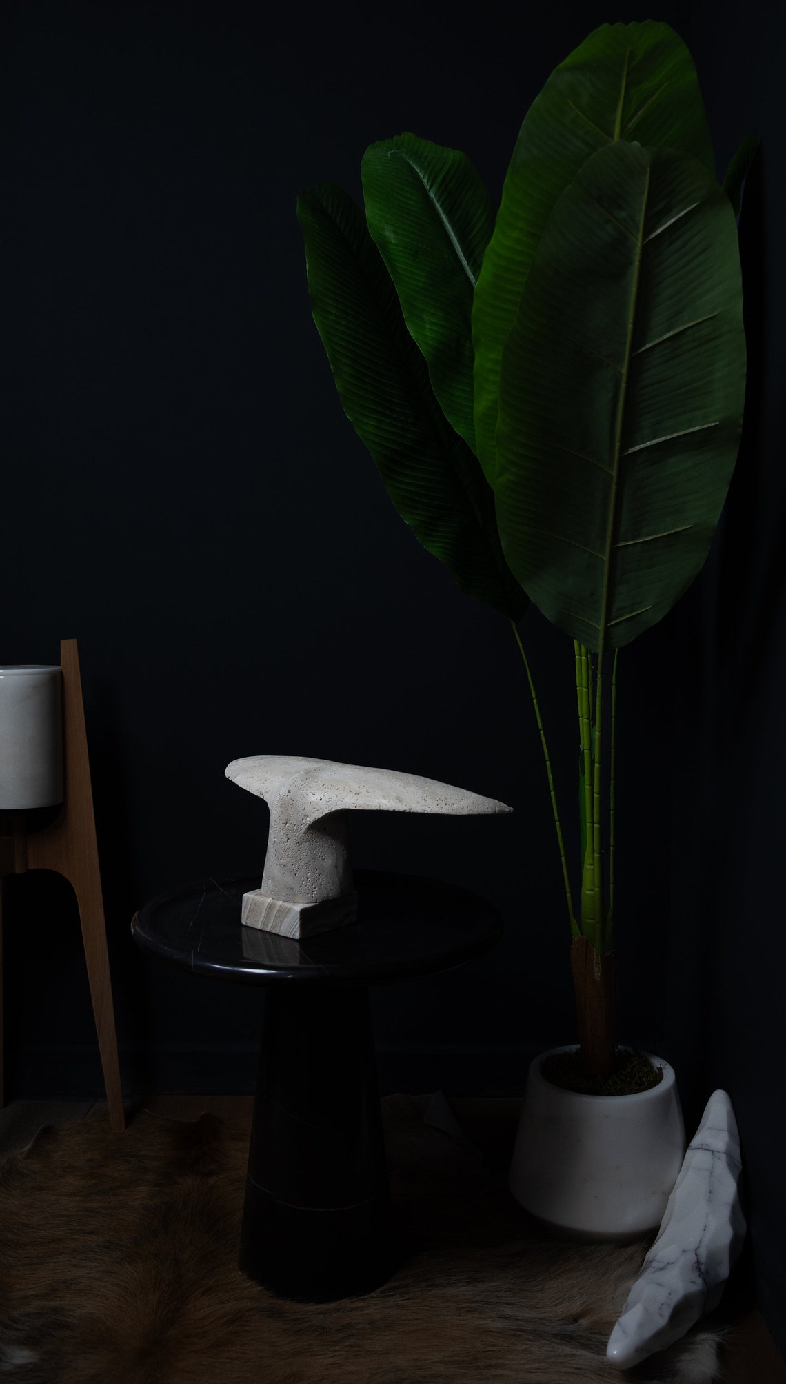 Handmade Polished Marble Large Whale Tail Figurine, Marble Decor, Home ...