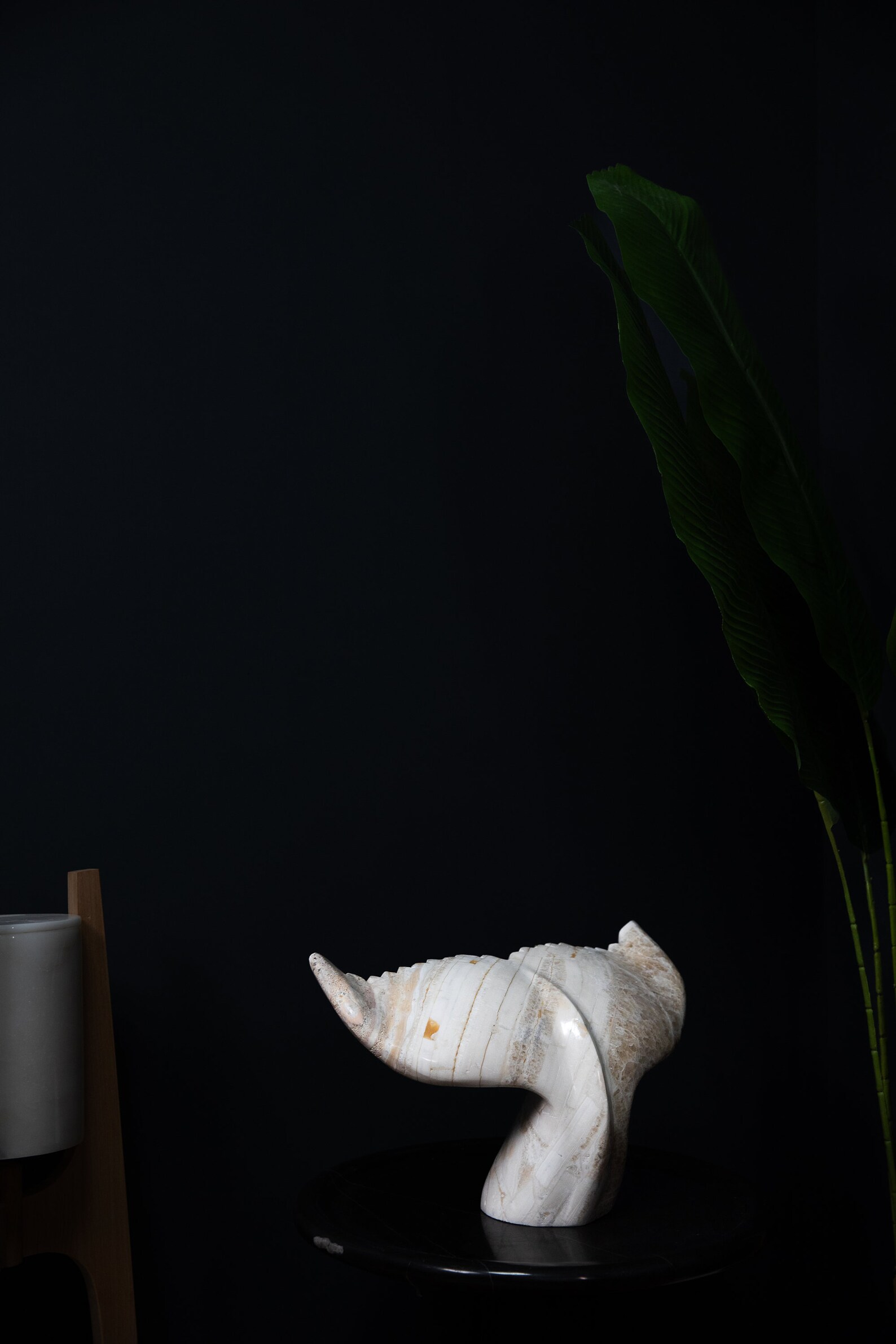 Handmade Polished Marble Large Whale Tail Figurine, Marble Decor, Home ...