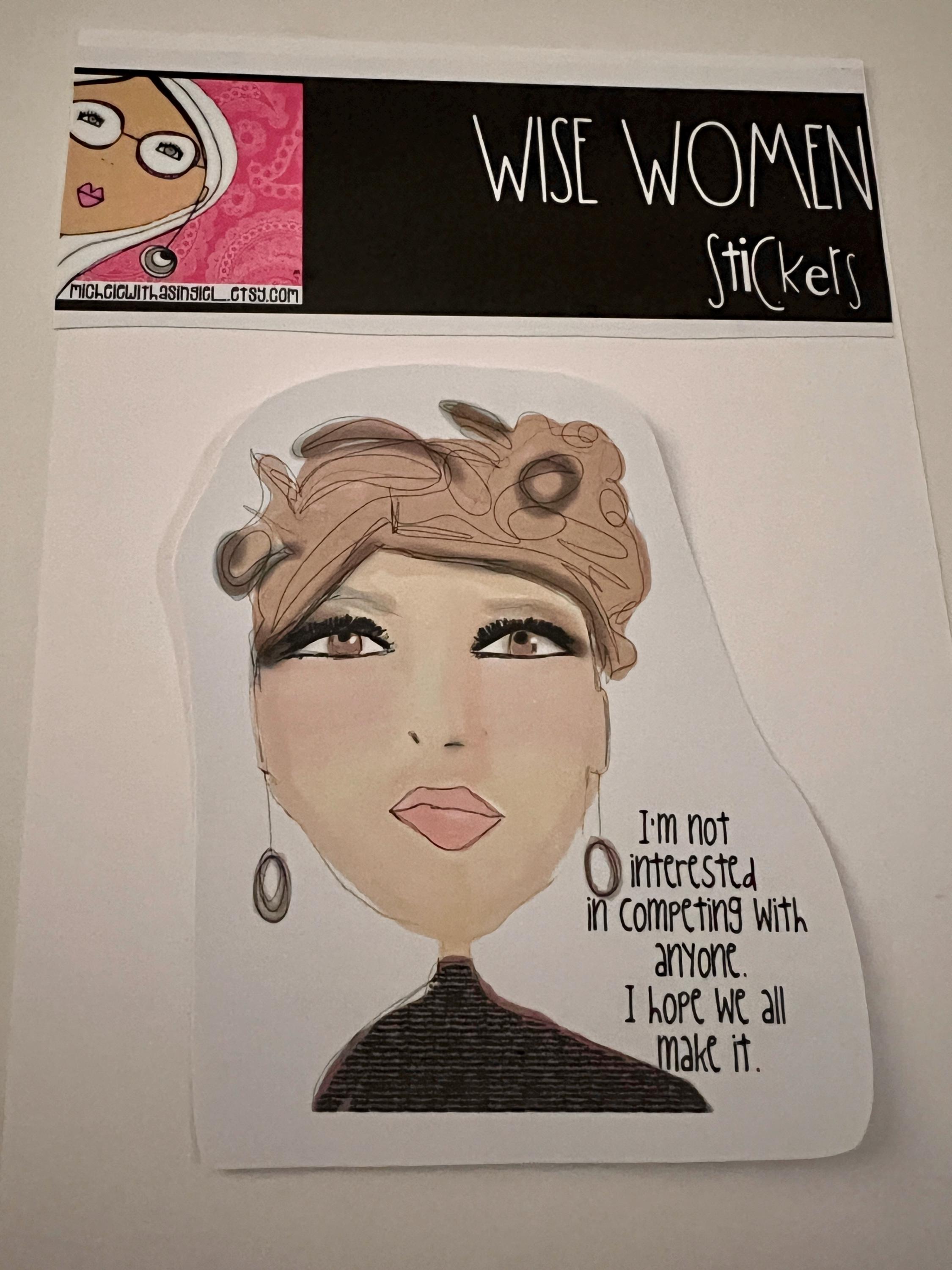 Stickers - Wise Women Stickers - Set of 7 - Etsy