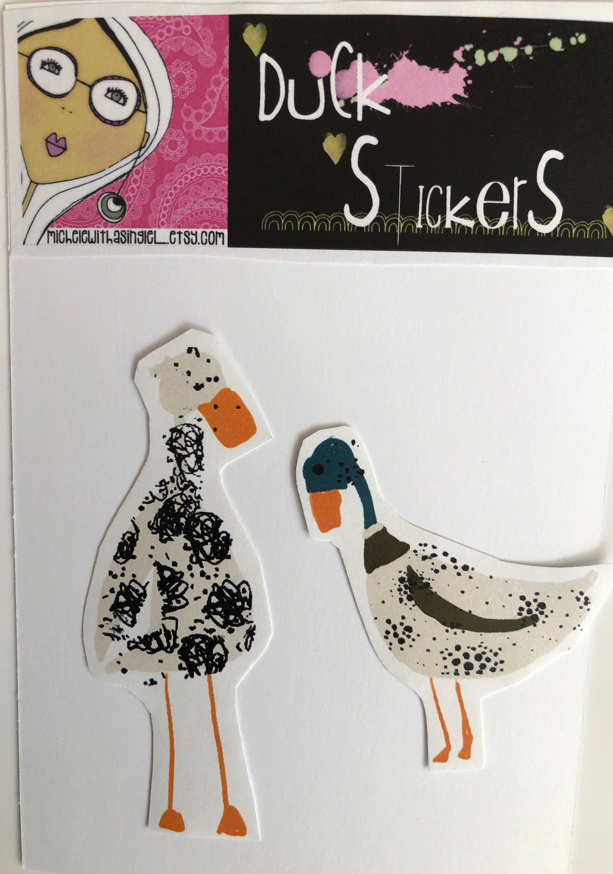 Sticker Pack Duck Stickers | Etsy