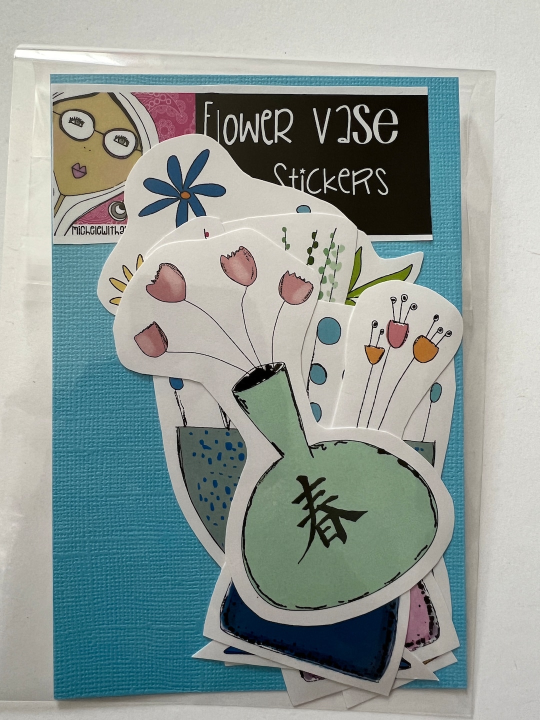 Stickers Flower Vases - Etsy