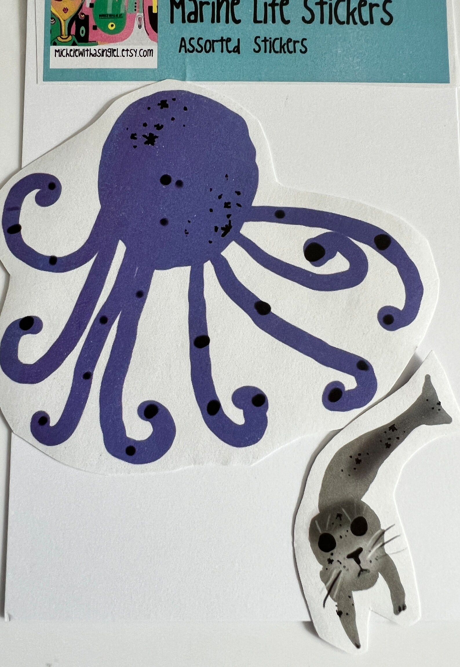 Stickers Marine Life - Etsy