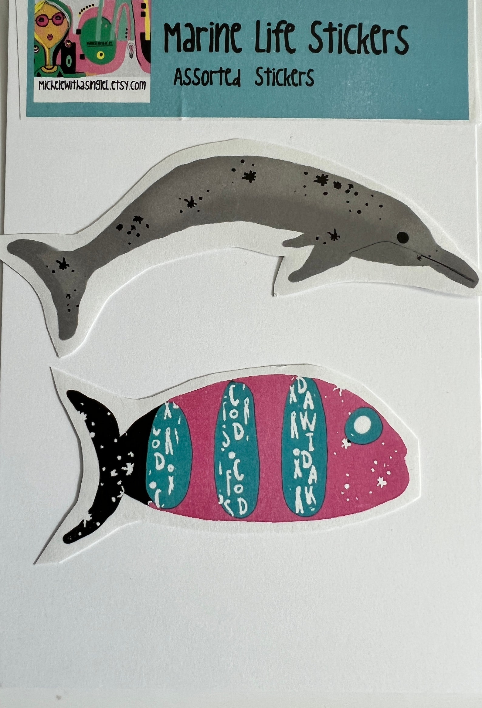 Stickers Marine Life - Etsy