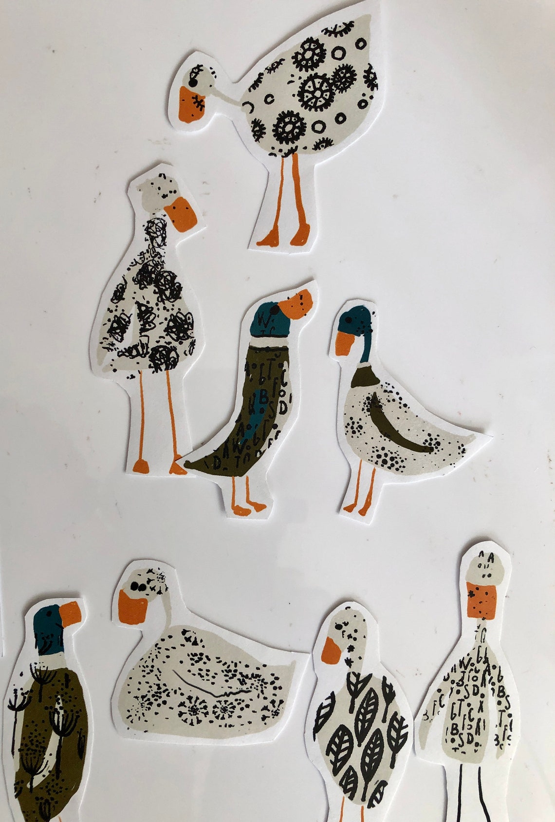 Sticker Pack Duck Stickers | Etsy