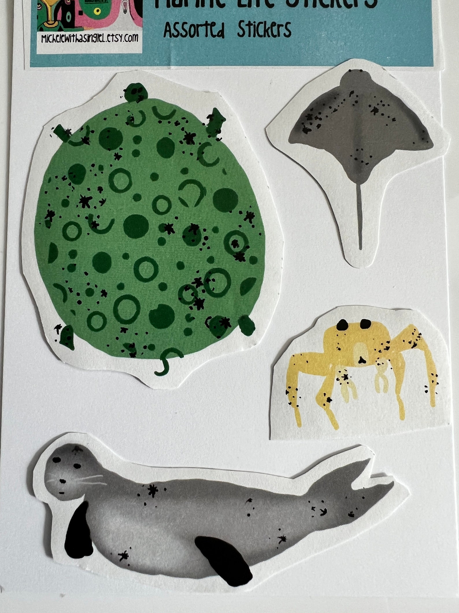 Stickers Marine Life - Etsy