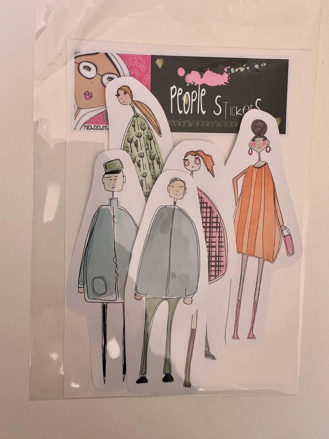 Stickers - People Stickers - Etsy