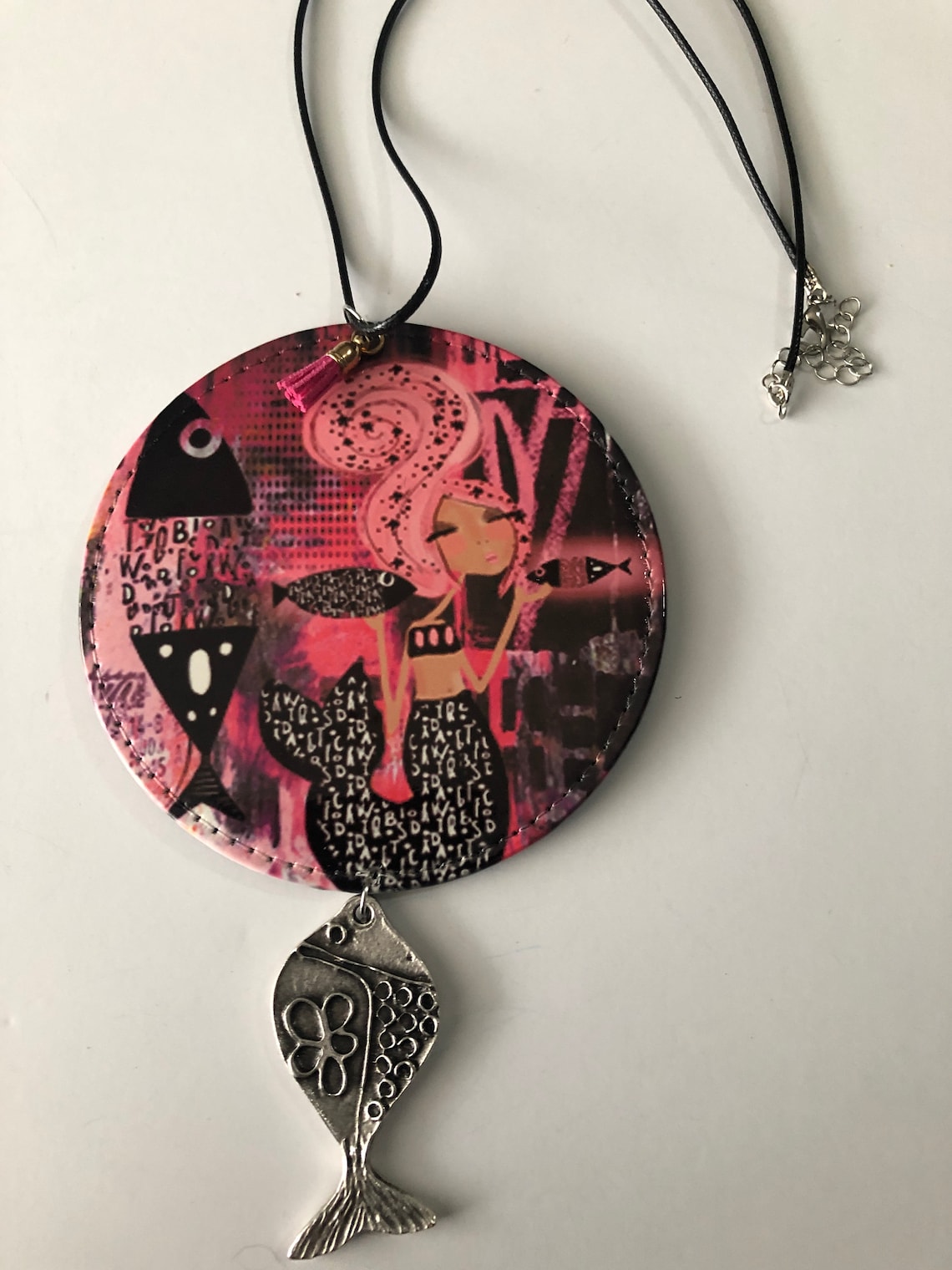 Necklace and earring set. Mermaid | Etsy