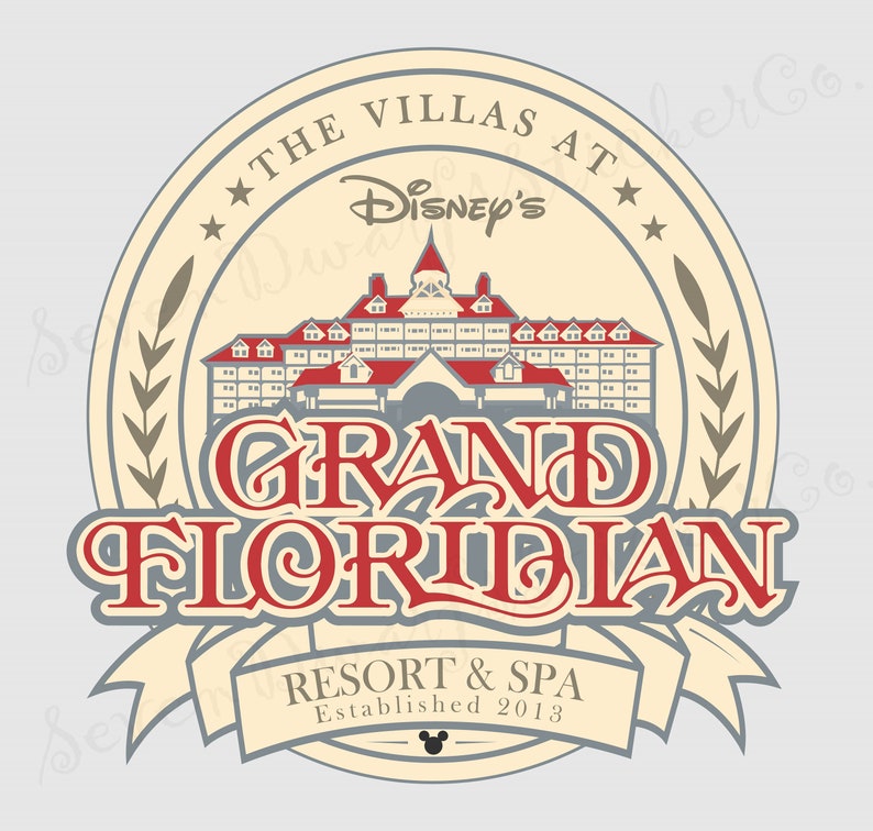 The DVC Villas at Disney's Grand Floridian Resort Member Sticker. - Etsy