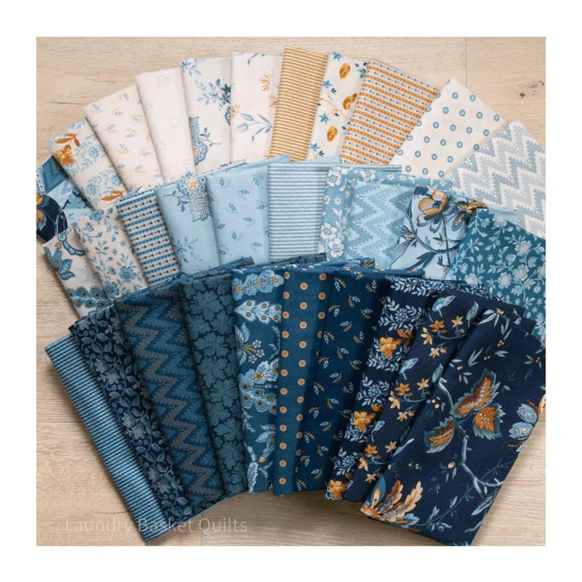 Beach House Fat Quarter Bundle by Edyta Sitar of Laundry Basket Quilts ...