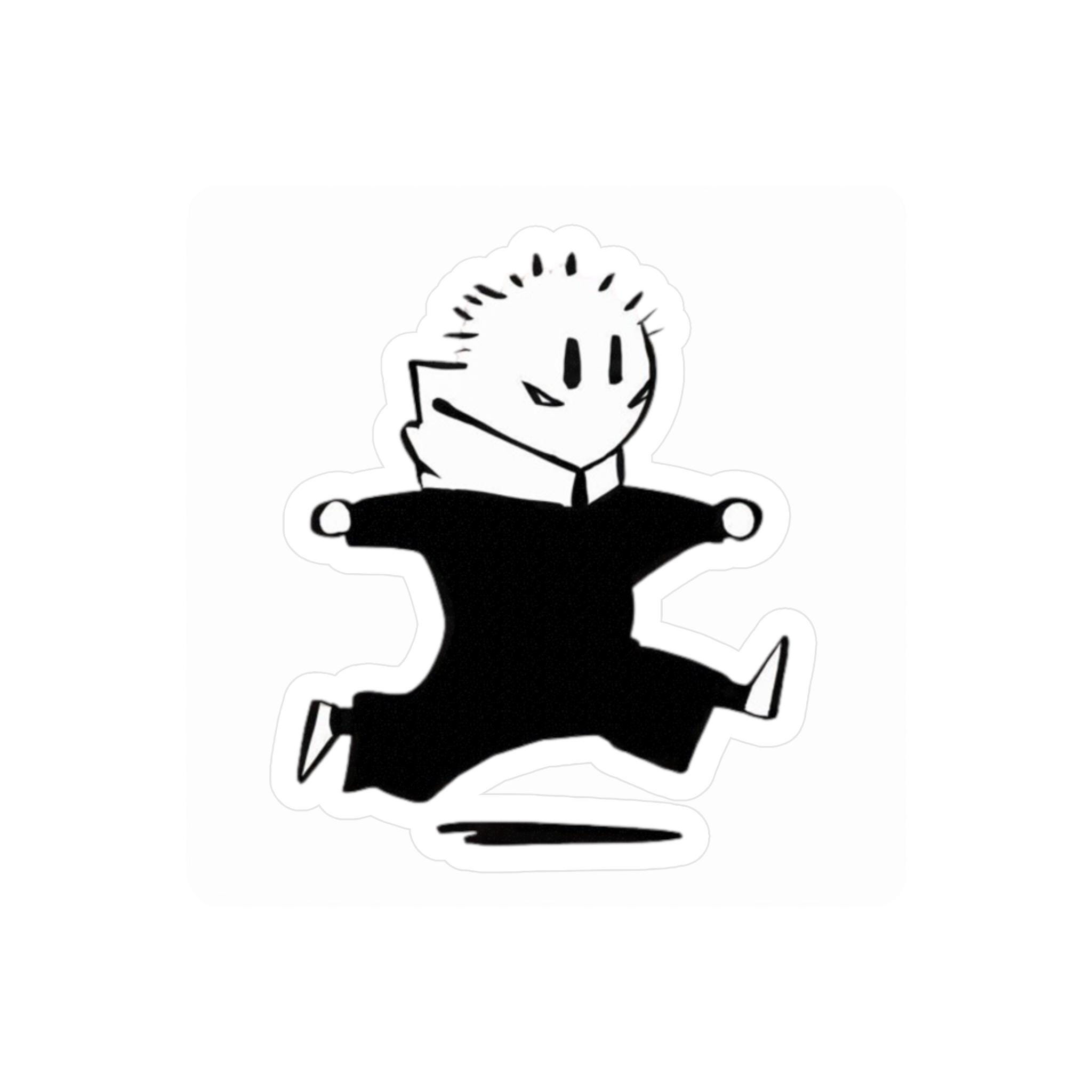 Cute Yuji Itadori Running Jujutsu Kaisen of Kiss-cut Vinyl Decals - Etsy