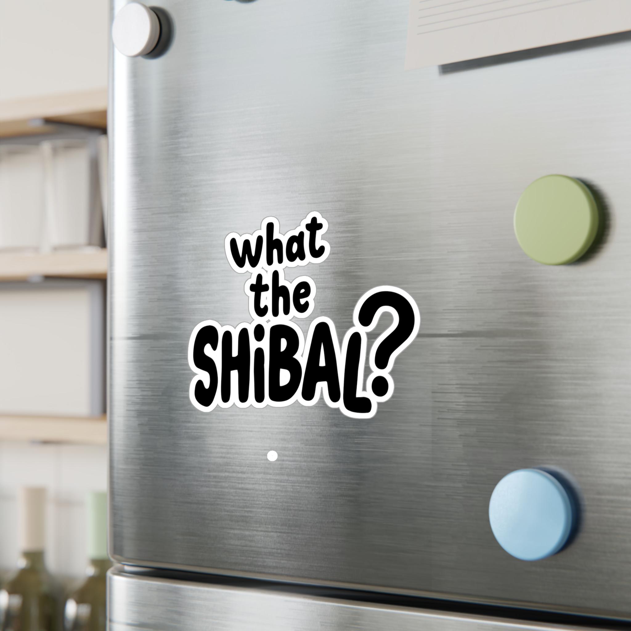 Shibal Korean Funny Kiss-cut Vinyl Decals, Sticker Decal, Laptop Decor ...