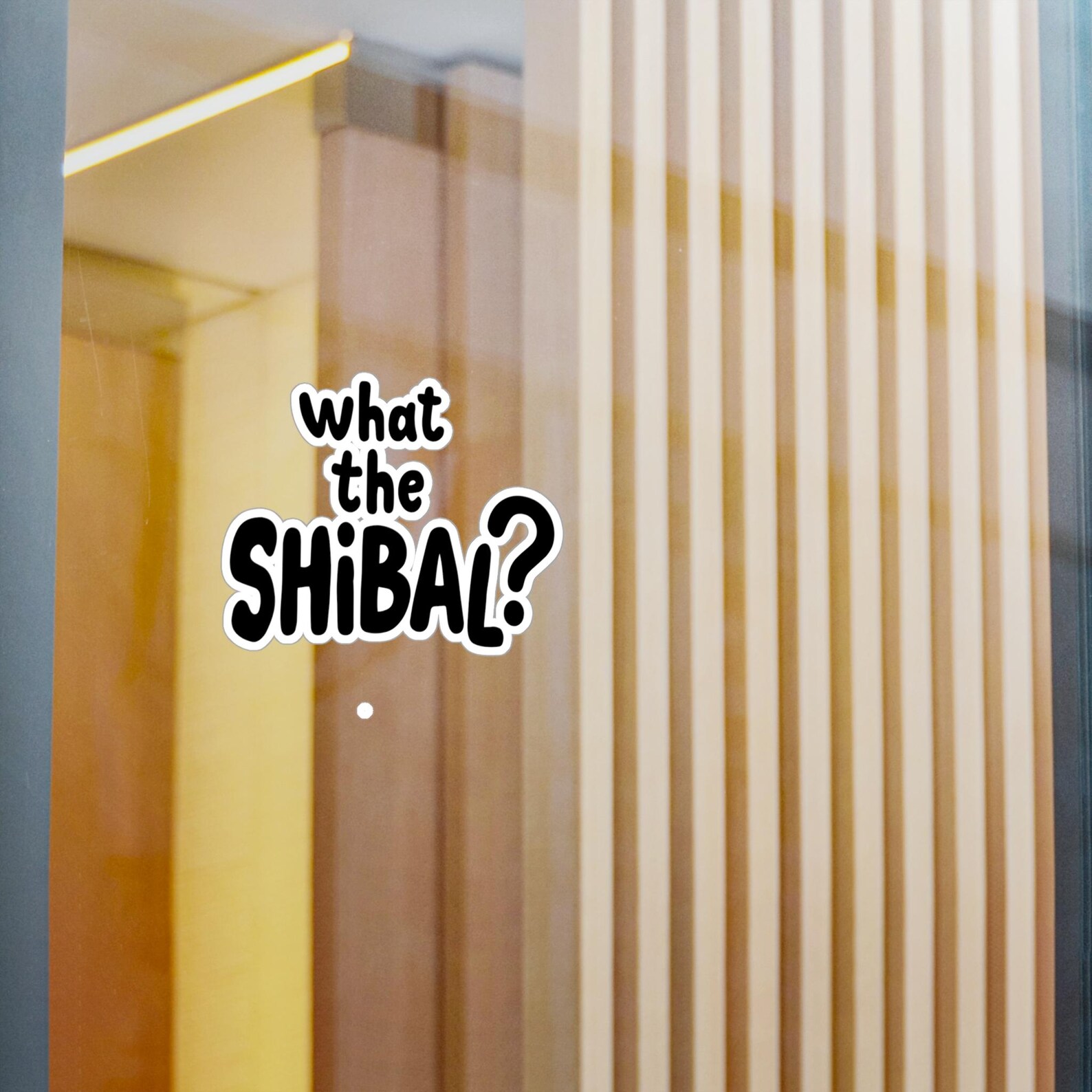 Shibal Korean Funny Kiss-cut Vinyl Decals, Sticker Decal, Laptop Decor ...