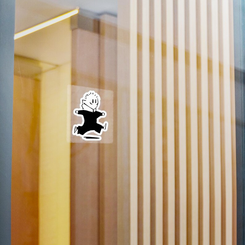 Cute Yuji Itadori Running Jujutsu Kaisen of Kiss-cut Vinyl Decals - Etsy