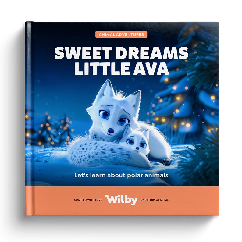 Personalized Children's Book, Polar Animals Bed Time Story ...