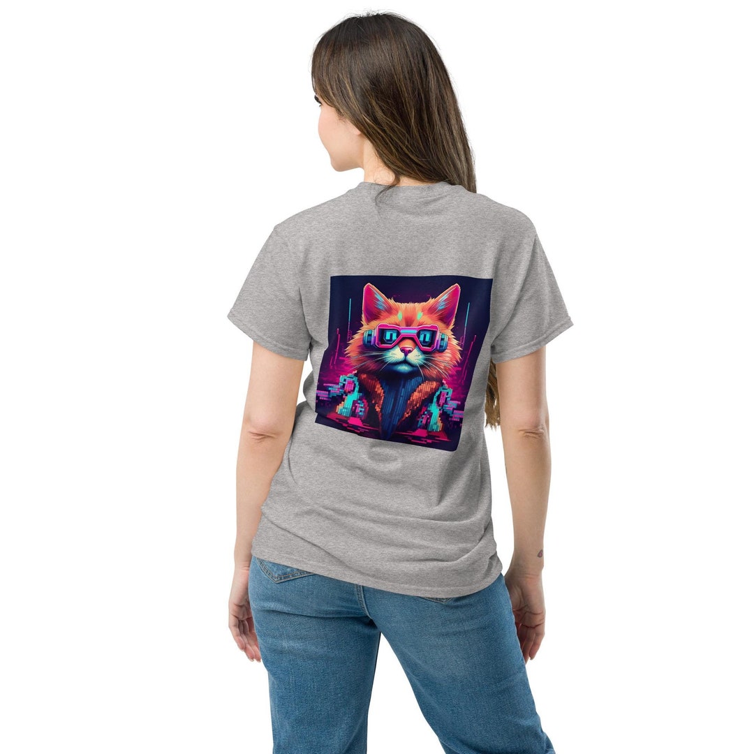 Neon Pixel Art Unisex Classic Tee - Etsy
