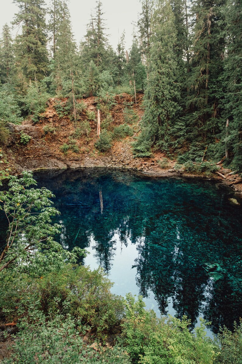 The Blue Pool - Etsy