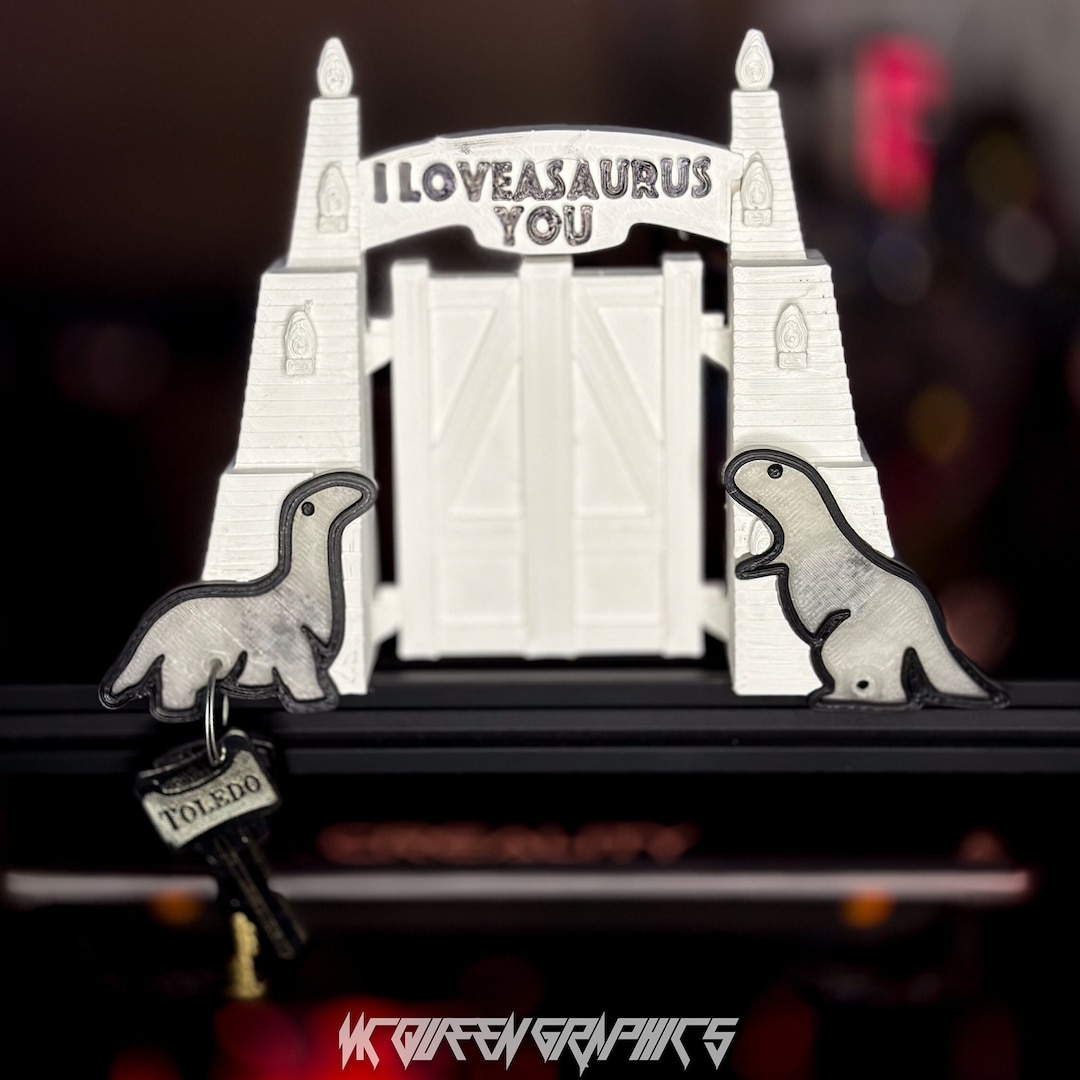 Dinosaur Key Holder - Etsy