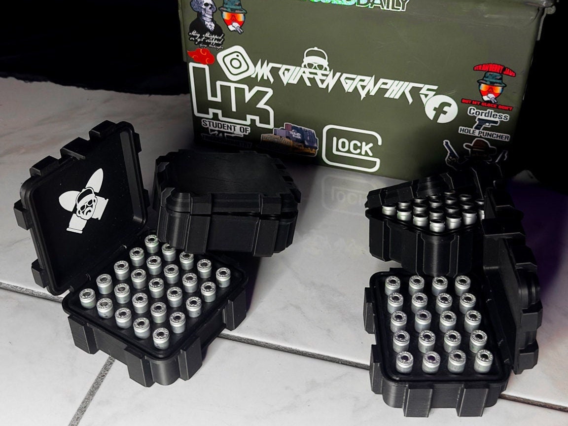 9mm Ammo Box - Etsy