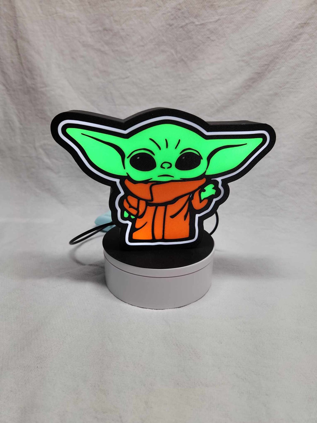 Grogu Baby Yoda Lightbox - Etsy